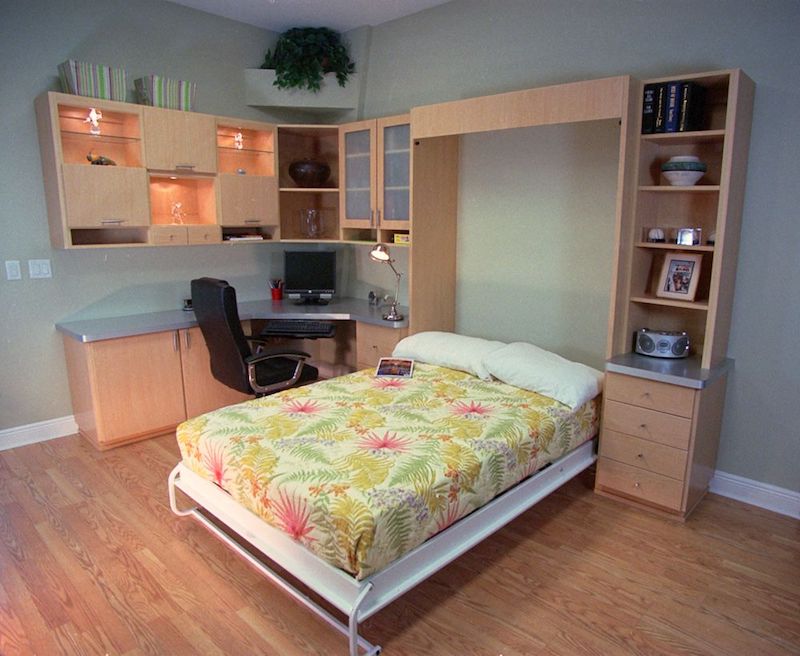 Save Space by Using a Murphy Bed